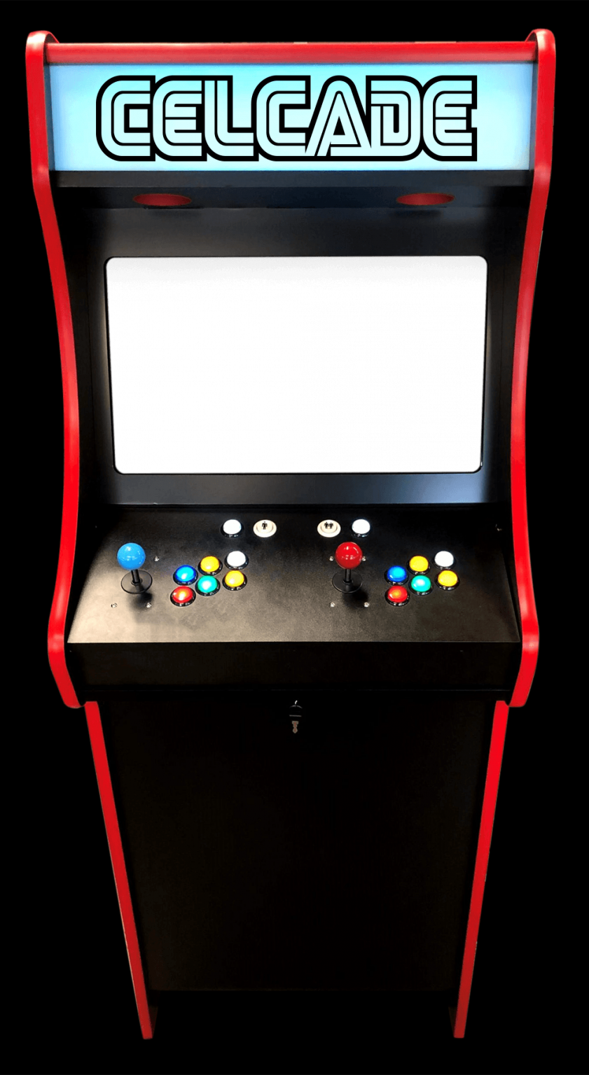 CELCADE – Retro Arcade machines ready to play with thousands of games